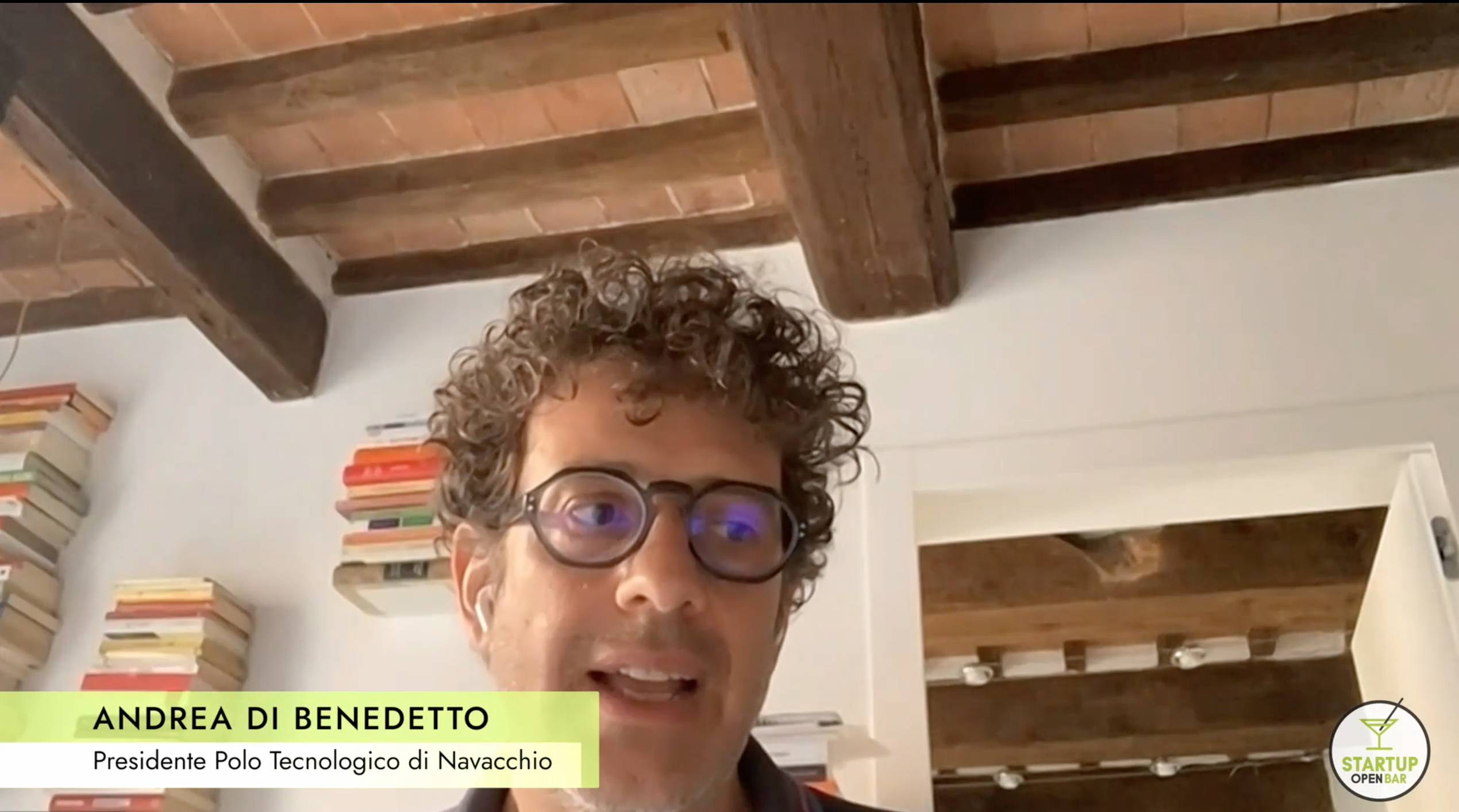 Andrea di Benedetto protagonista della sessantaduesima puntata di Startup Open Bar - Oltrelamedia TV