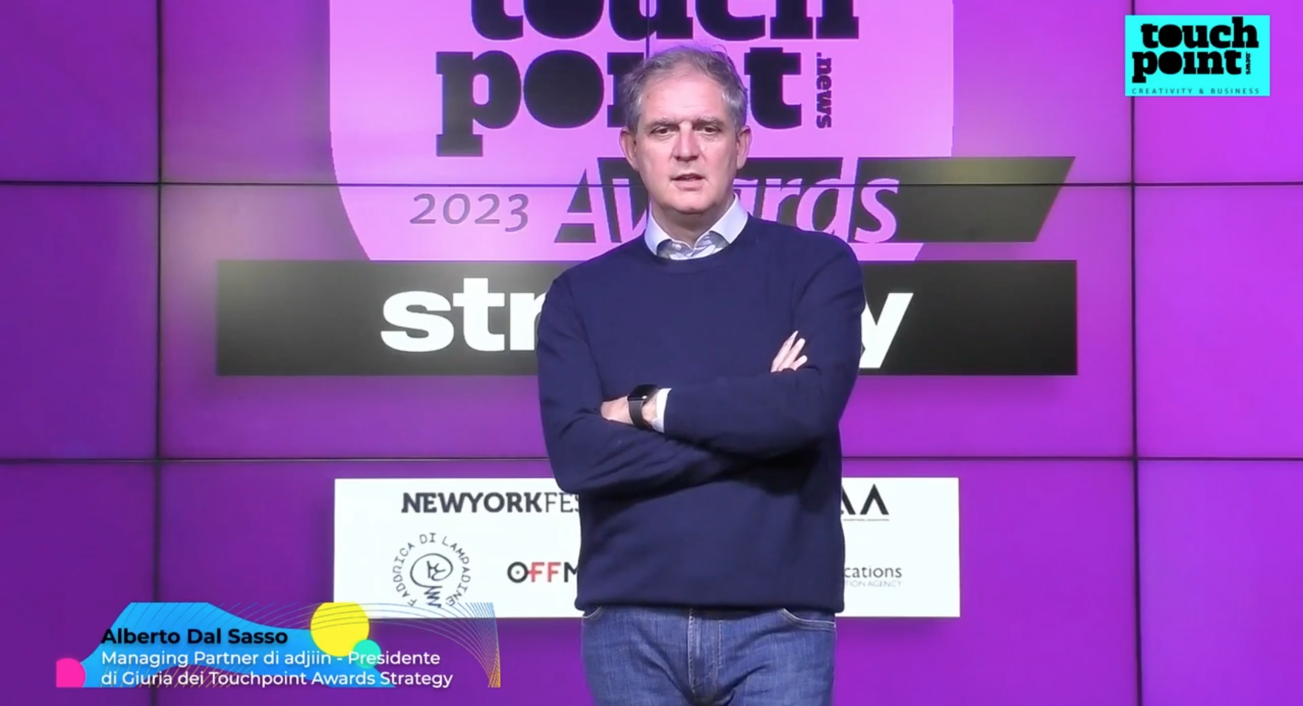 Terza giornata dei Touchpoint Days Strategy 2023: IL PUNTO DI… Alberto Dal Sasso - Oltrelamedia TV