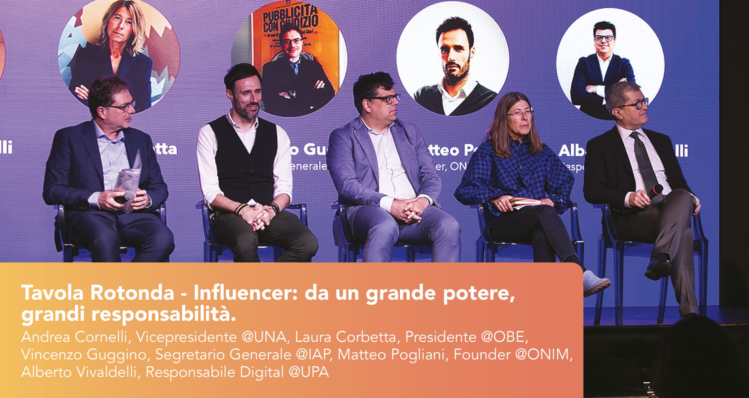 IMX 2024: Tavola Rotonda - "Influencer: da un grande potere, grandi ...